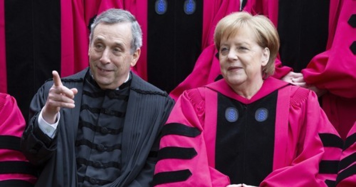 USA UNIVERSITY MERKEL HARVARD