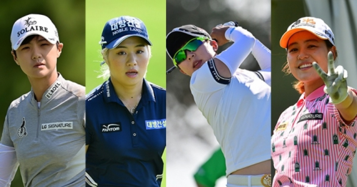 US여자오픈 1R 성적은..박성현·김효주·이정은6·전인지·고진영 등 [LPGA]