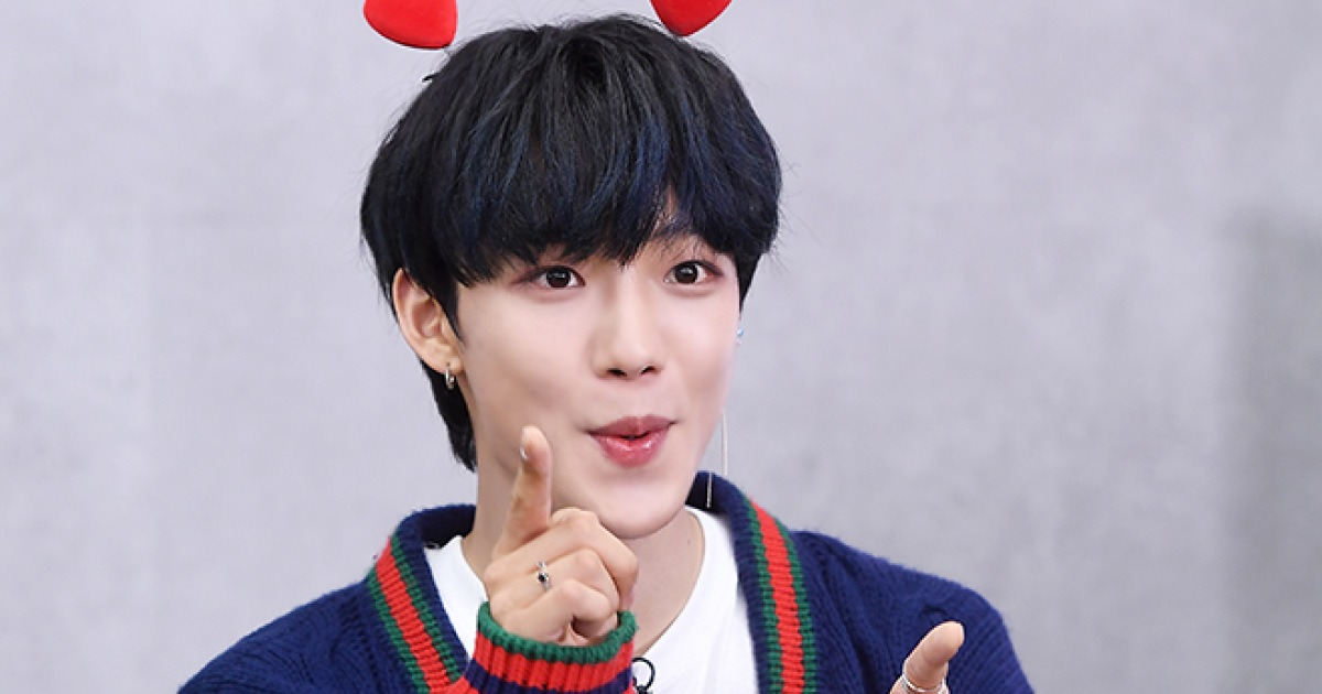 [TD포토] AB6IX 임영민 '사랑스러워'