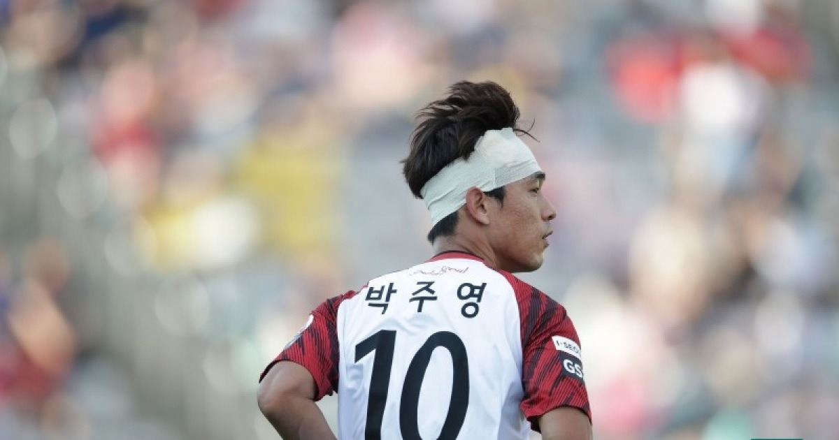 '경남 극장+붕대투혼' 박주영, K리그1 15R MVP.. K리그2 이명주