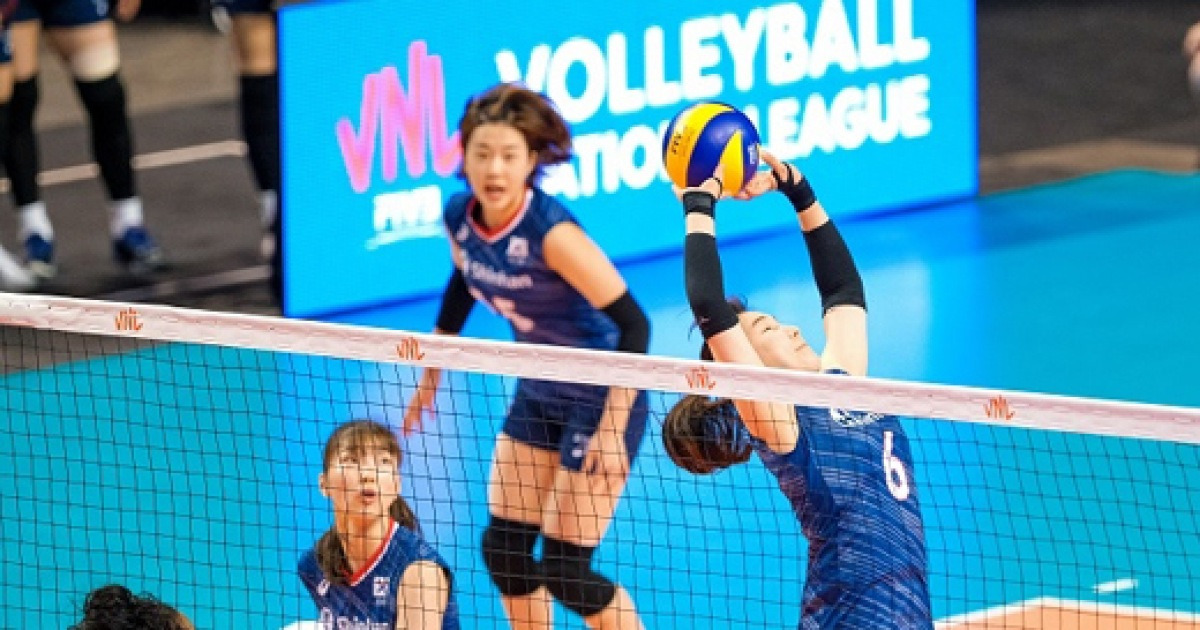 라바리니호, 세계 3위 브라질에 0-3 완패..VNL 1승 7패