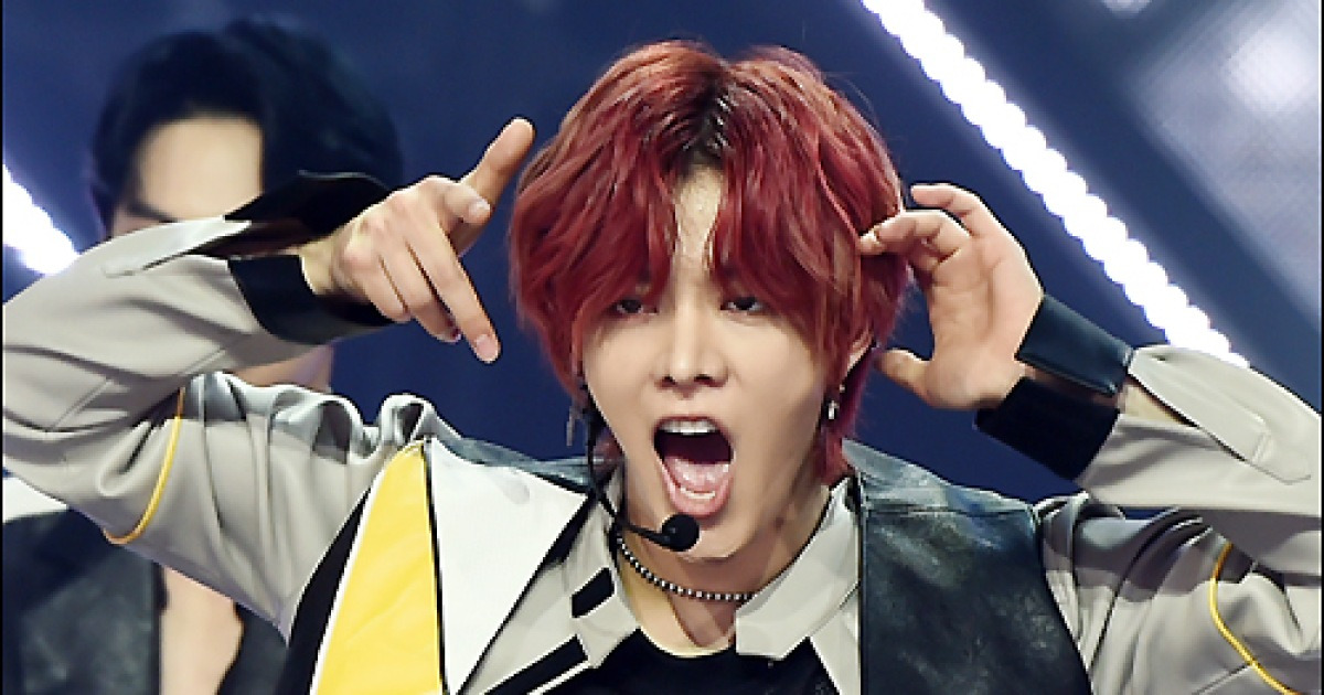 [MD포토] NCT127 유타, '소리질러봐!'