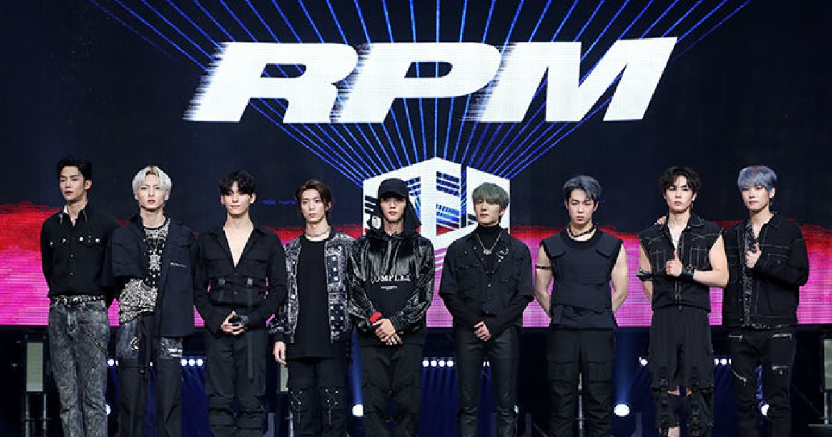 [E포토]SF9, '일곱 번째 미니앨범 RPM 발매'