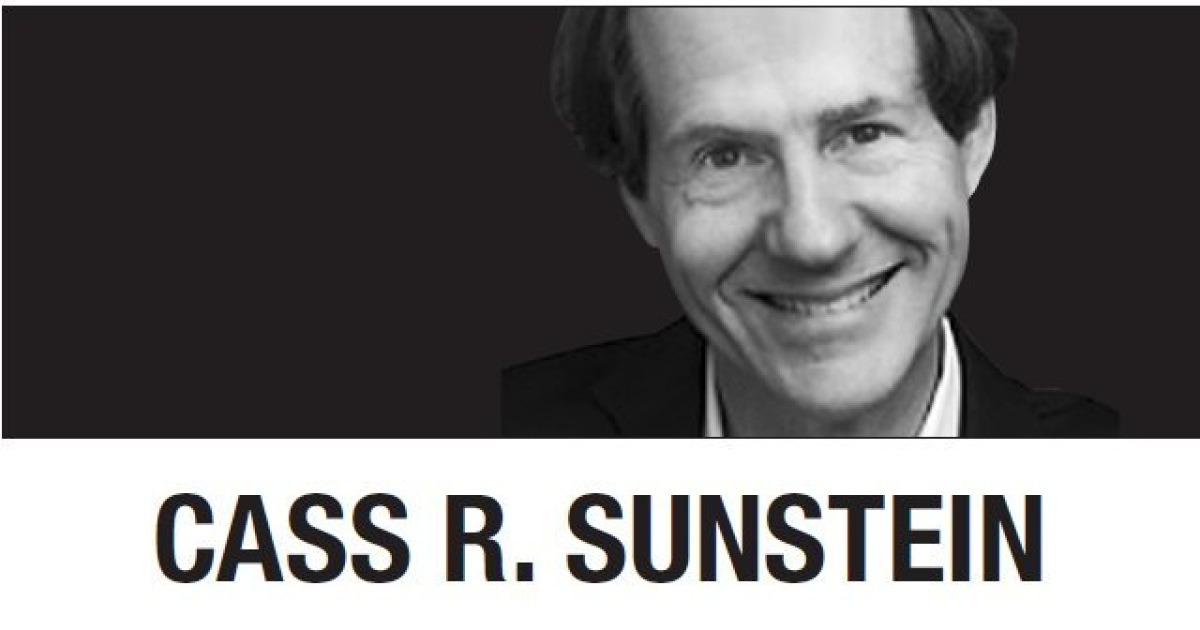 [Cass R. Sunstein] We are living in historic times. Or are we?