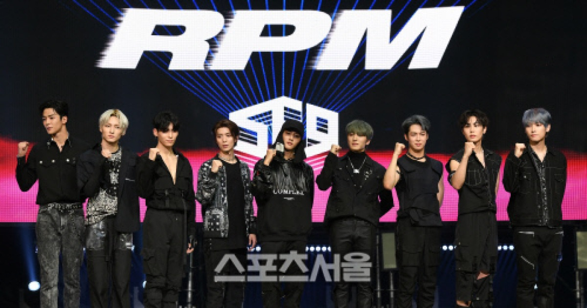 [포토]'RPM' 발표한 SF9