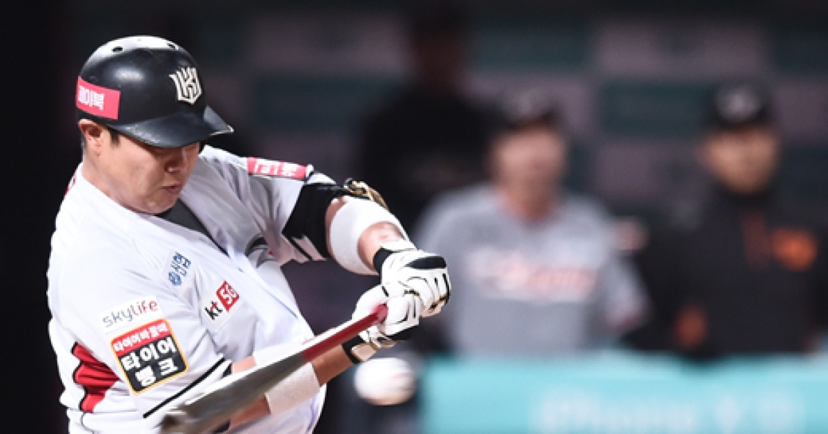 설욕 노리는 KT, 윤석민 3B·유한준 DH..NC는 그대로