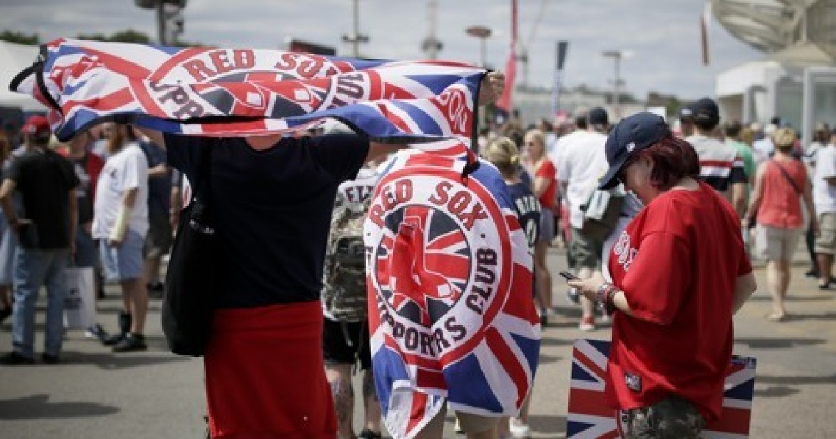 Britain Red Sox Yankees Baseball