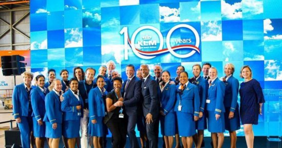 "Fly Responsibly"..KLM네덜란드항공, 창립 100주년 비전 선포