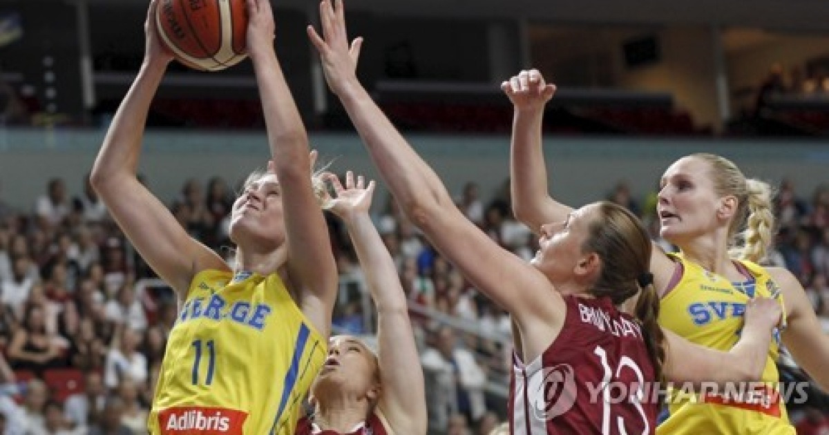 LATVIA BASKETBALL WOMEN EUROPEAN CHAMPIONSHIPS