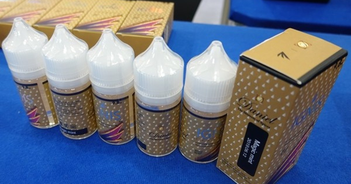 [VAPE KOREA EXPO 2019] 라셀코리아, 프리미엄 전자담배 액상 '이그니스 골드' 소개