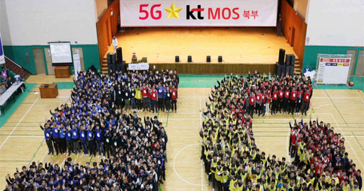 kt MOS북부, 900여 전문가 5G망 안정적 운용