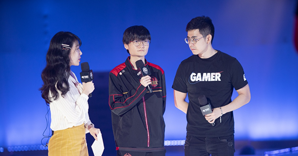 [포토] FPX '티안', "LCK 약점 없어요.."