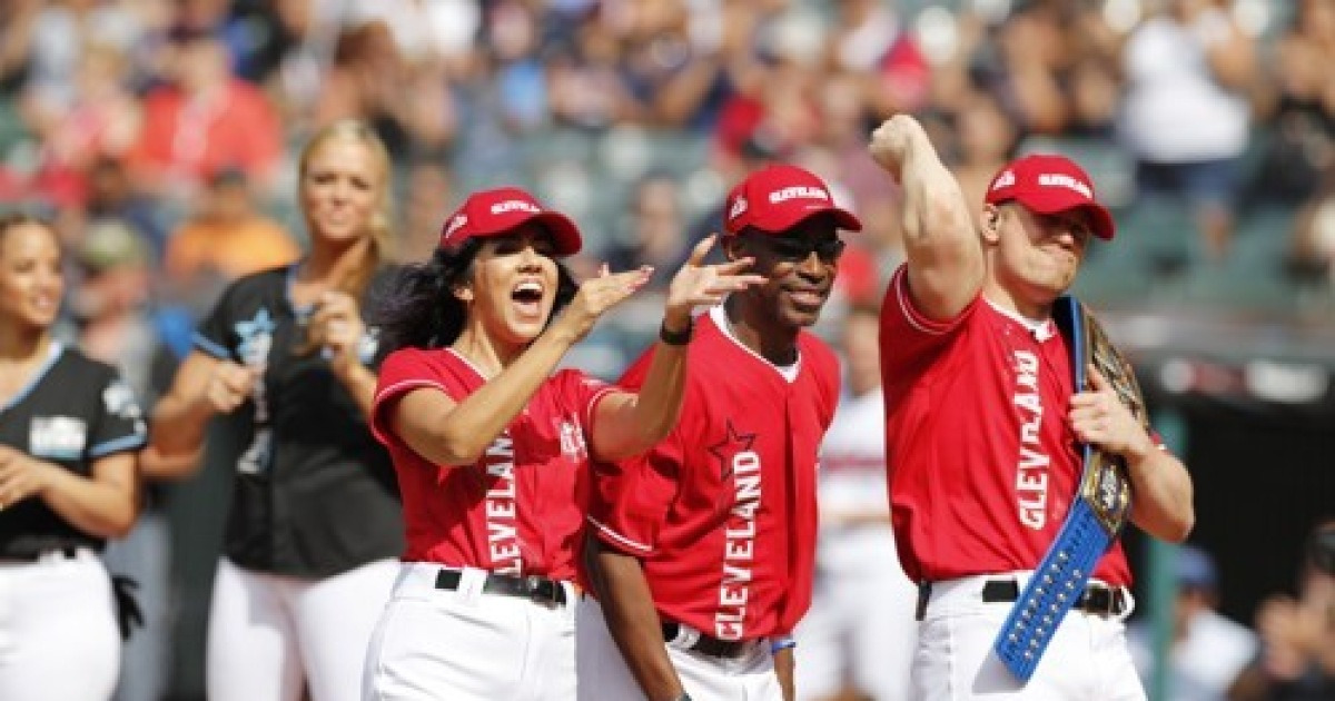 USA BASEBALL MLB ALL-STAR CELEBRITY GAME