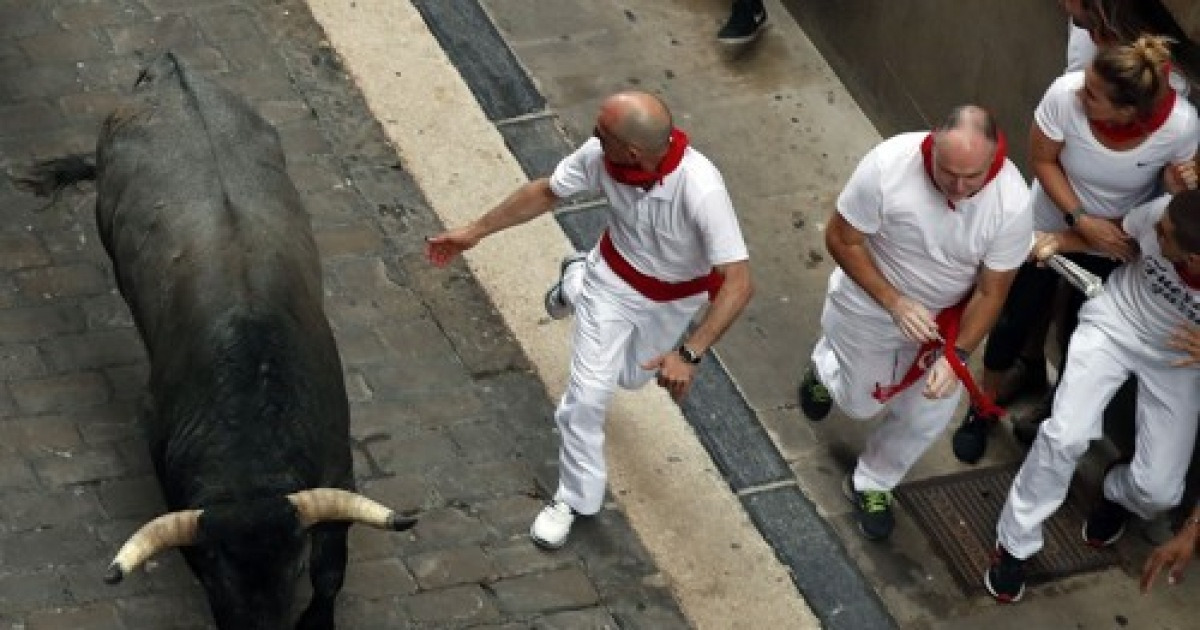 SPAIN BULLFIGHTING SANFERMINES 2019