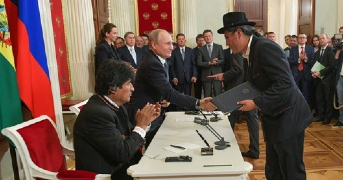 RUSSIA BOLIVIA DIPLOMACY