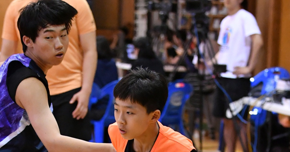 [JB포토] U15 모션스포츠9 '작은 신장을 이용한 드리블 돌파'