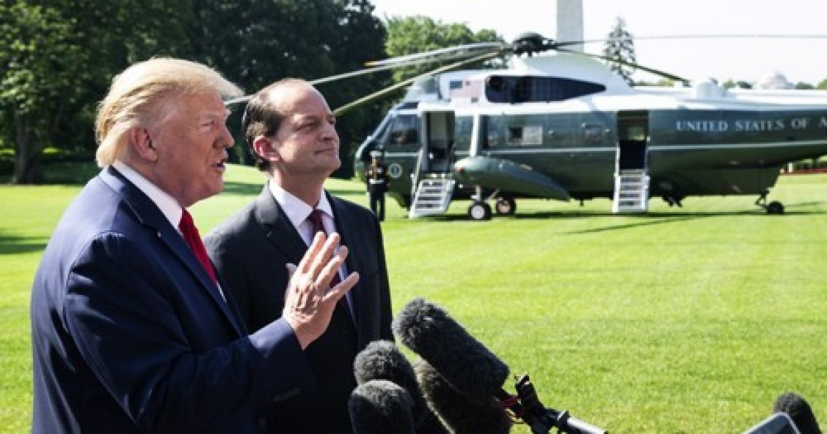 USA WHITE HOUSE TRUMP ACOSTA RESIGNATION