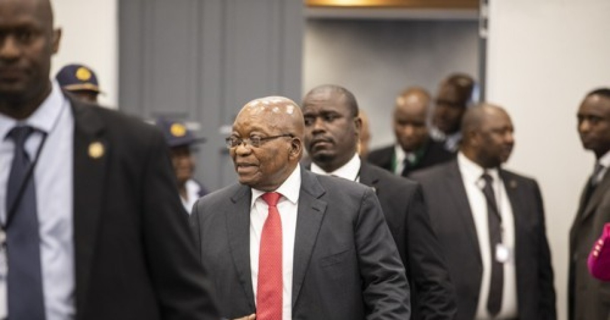 SOUTH AFRICA FORMER PRESIDENT ZUMA COURT