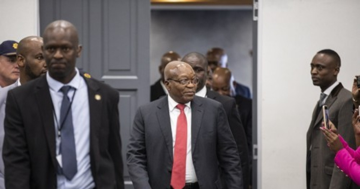 SOUTH AFRICA FORMER PRESIDENT ZUMA COURT