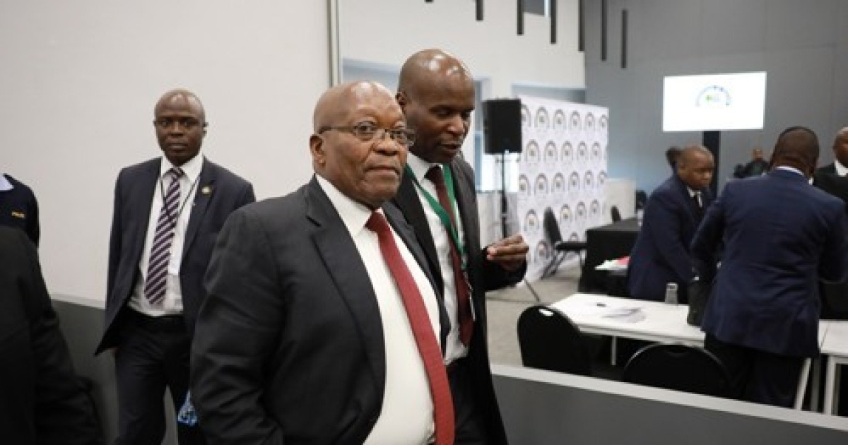 SOUTH AFRICA FORMER PRESIDENT ZUMA COURT