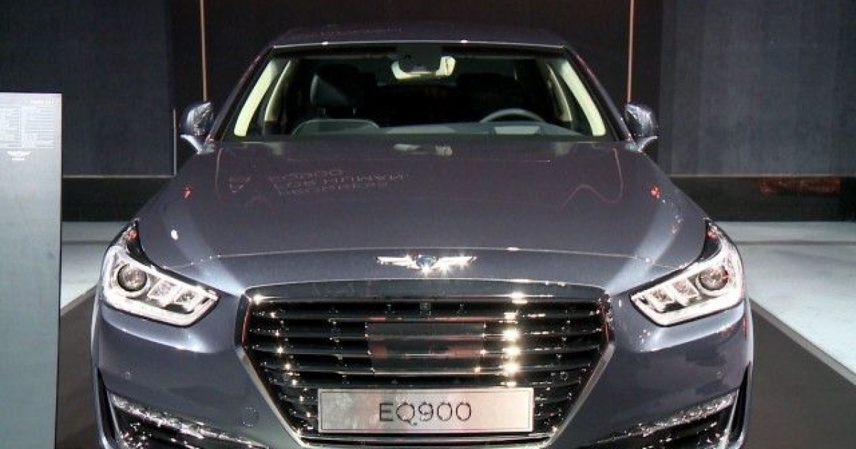 현대차 제네시스 EQ900·G80 4900여대 리콜..화재 가능성