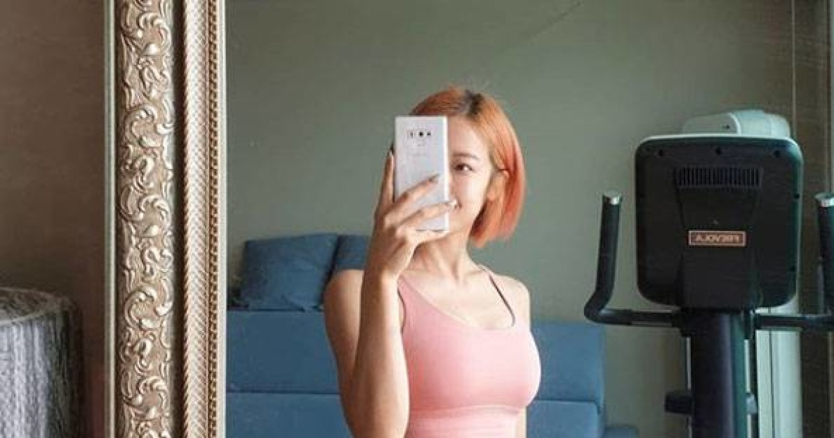 "164.7cm 51.2kg" 심으뜸, 밀착 의상으로 뽐낸 글래머 몸매 '복근까지 완벽'