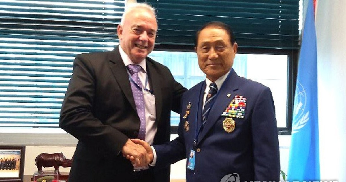 김진호 향군 회장, UN DPKO 방문