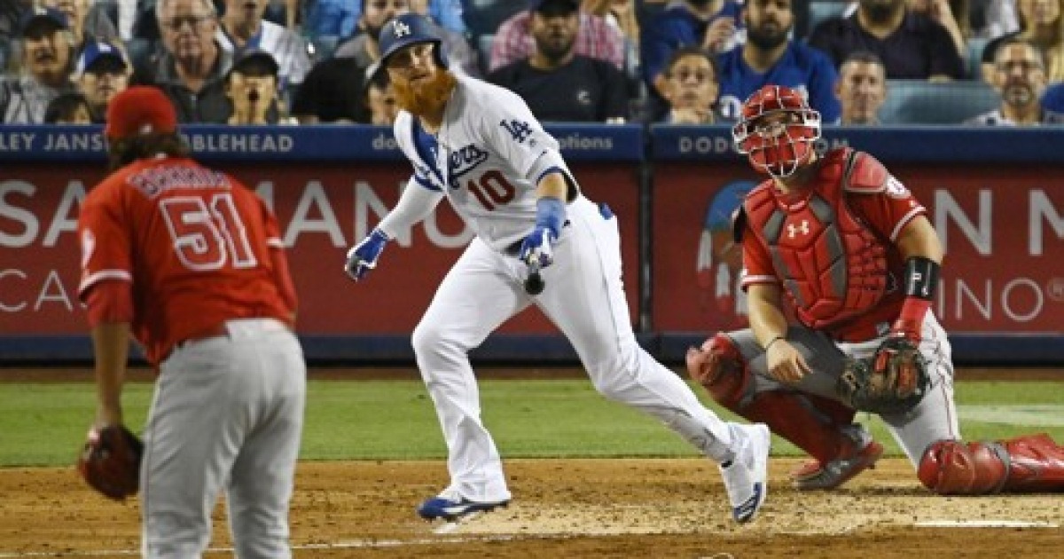 Angels Dodgers Baseball