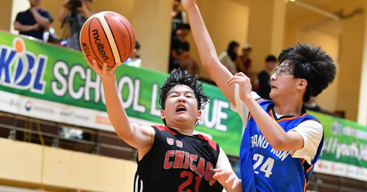 [JB포토화보] KBL 스쿨리그 장안중-방원중 경기화보