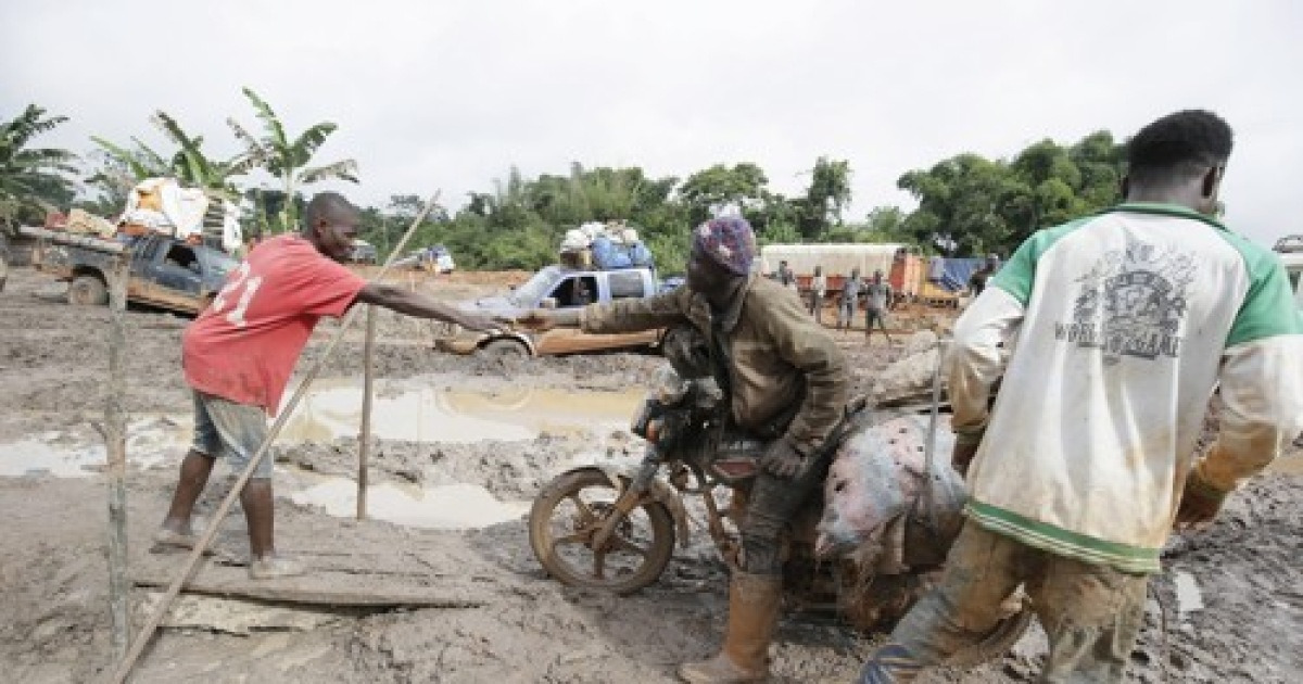 LIBERIA TRANSPORT BAD ROADS