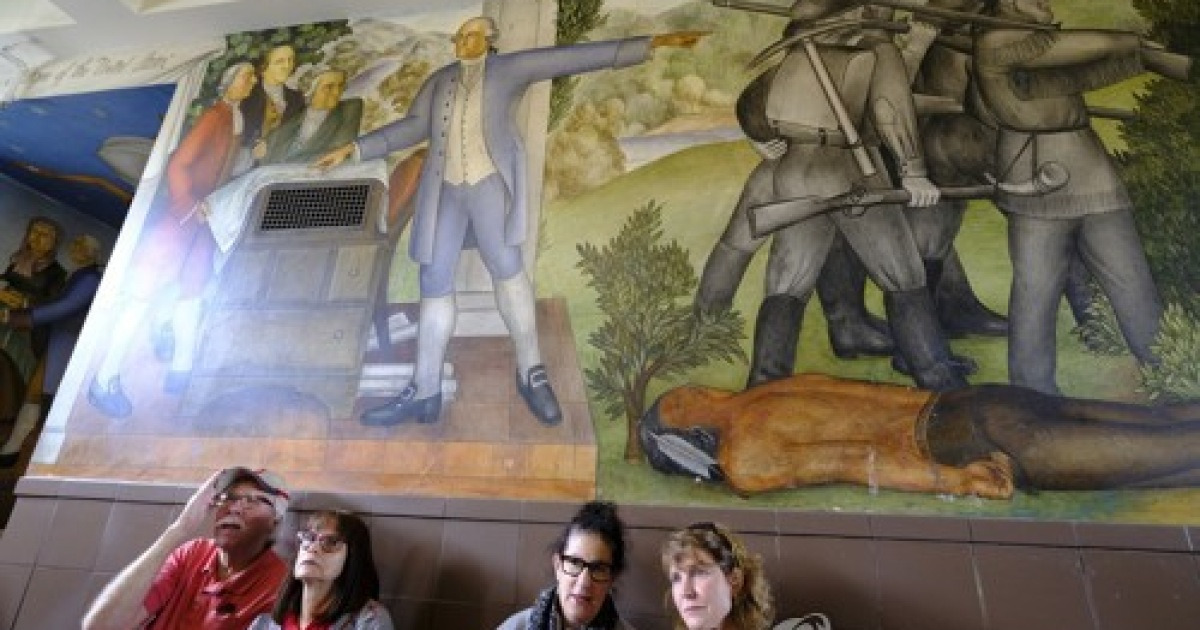 Goerge Washington Mural