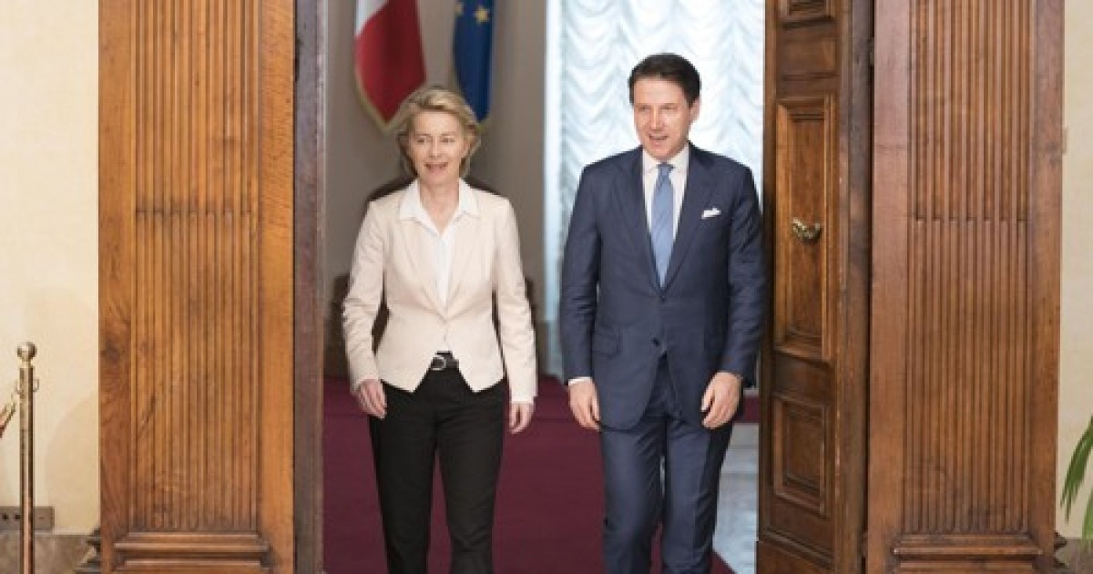 ITALY EU COMMISSION PRESIDENT DIPLOMACY