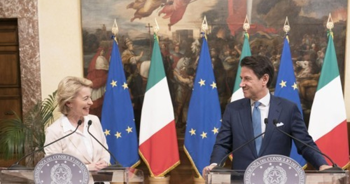 ITALY EU COMMISSION PRESIDENT DIPLOMACY