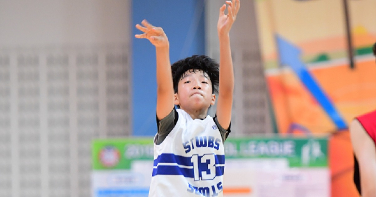 [JB포토] '2019 KBL 스쿨리그' 일산동중 '3점으로 벌리자'