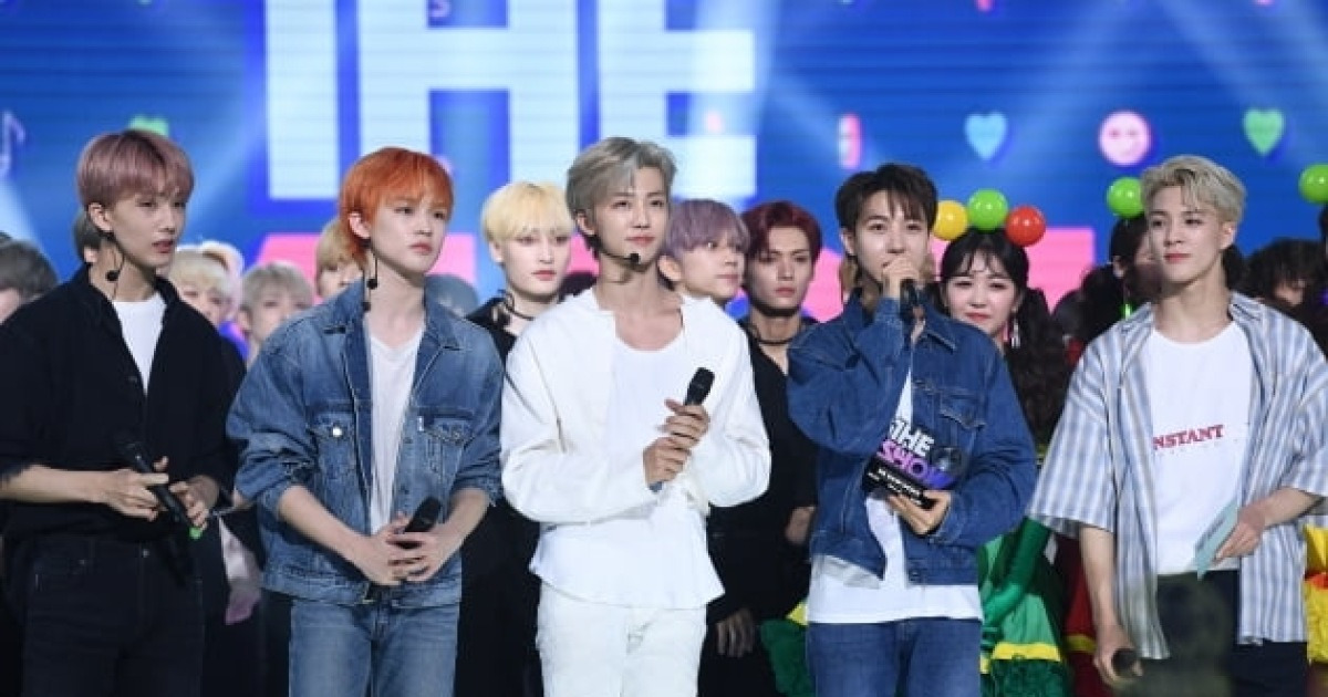 [포토] NCT 드림, 'BOOM'으로 더쇼 초이스 수상
