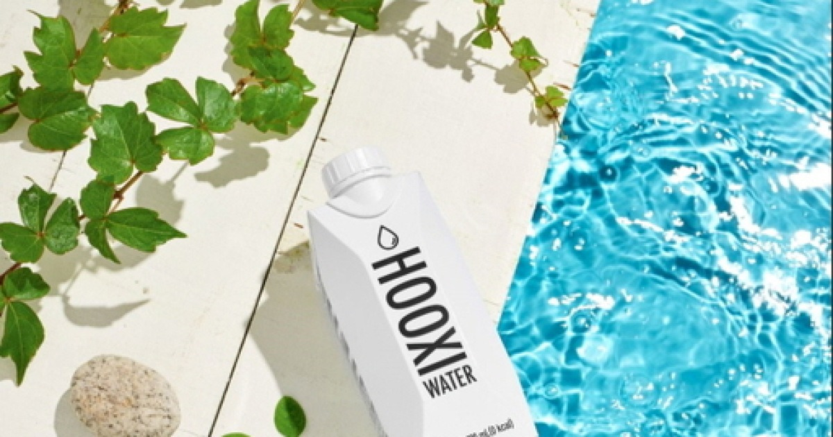 국내 최초 종이팩 물 '후시워터(HOOXI WATER)' 판매 개시