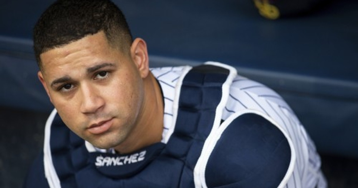 Yankees Sanchez Baseball