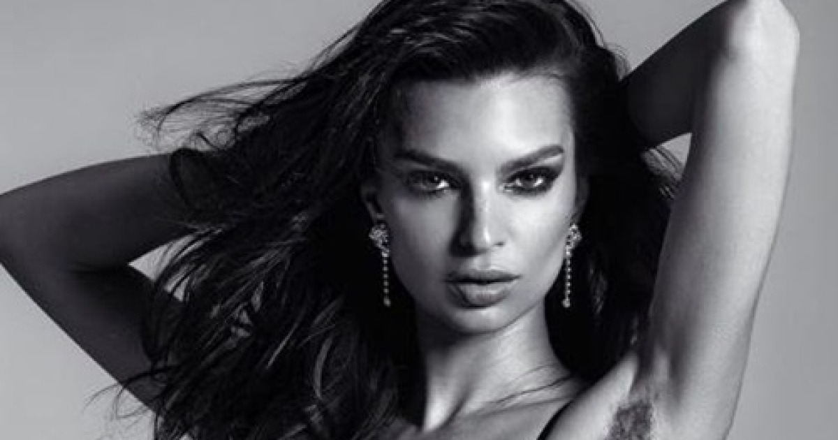 에밀리 라타이코프스키, 겨드랑이털 드러낸 화보 찍은 이유[할리웃톡]