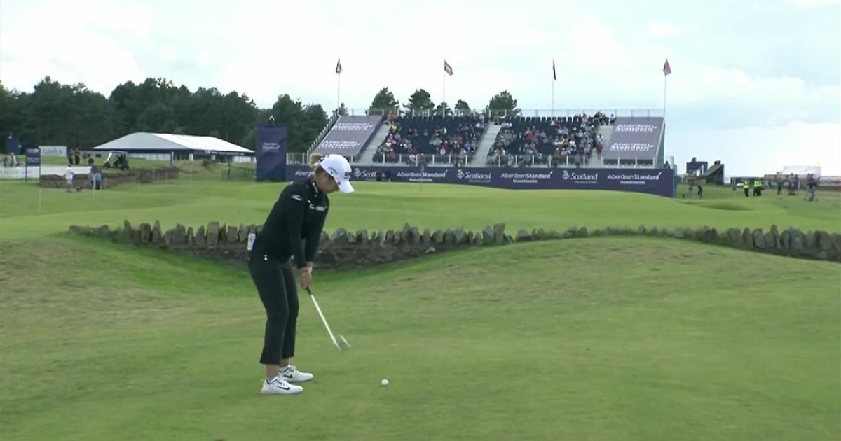 이정은·허미정, LPGA 스코틀랜드 오픈 3R 공동 2위