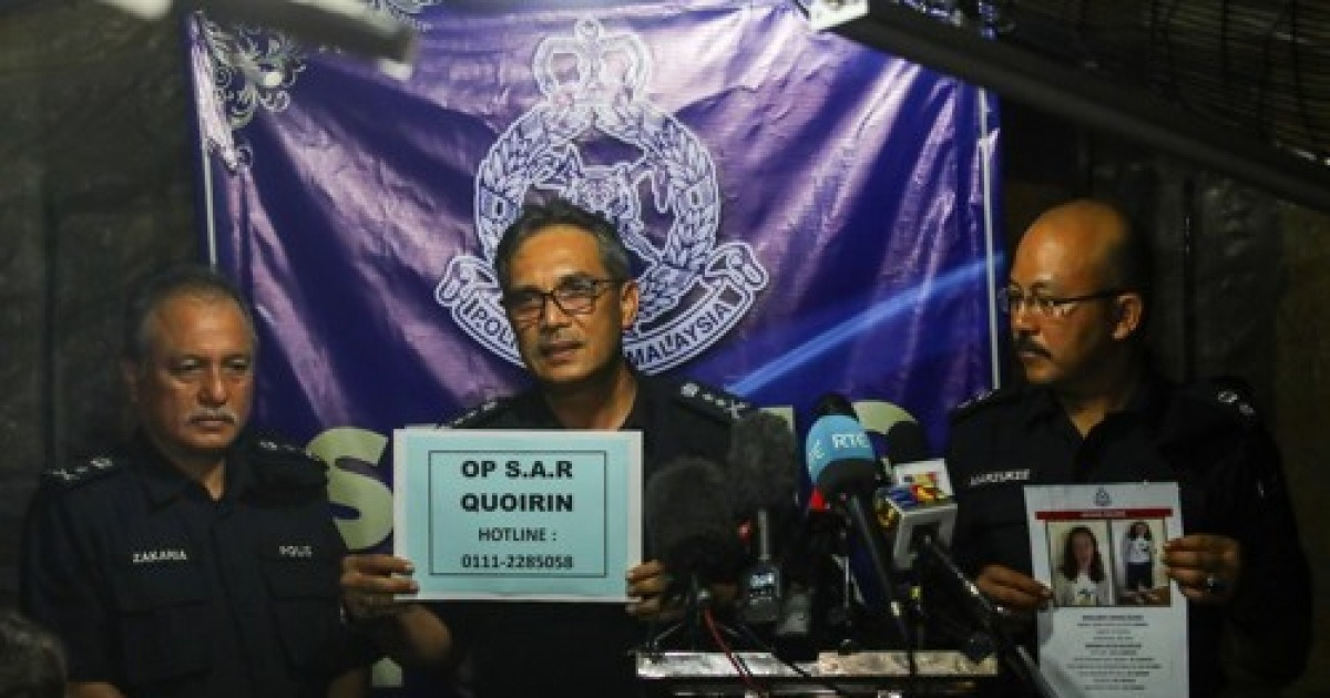 MALAYSIA BRITAIN MISSING NORA QUOIRIN