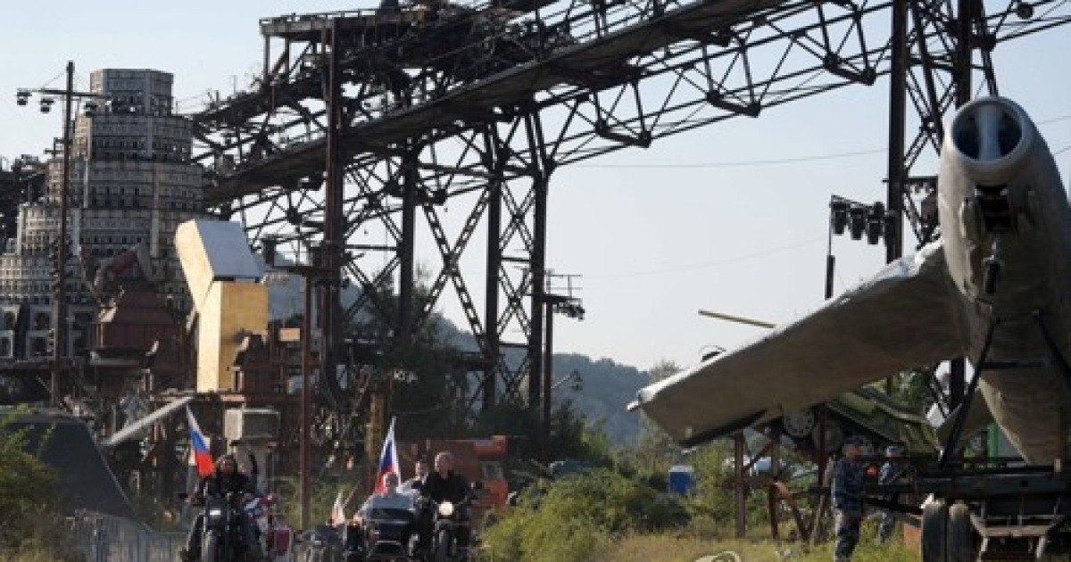 RUSSIA CRIMEA PUTIN NIGHT WOLVES