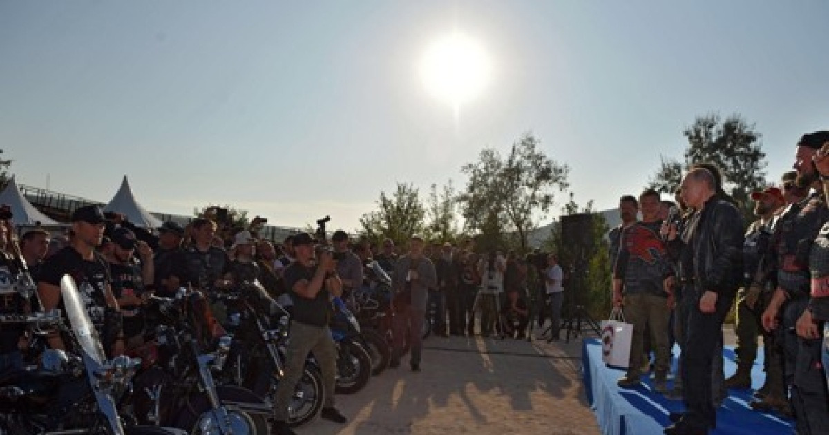 RUSSIA CRIMEA PUTIN NIGHT WOLVES