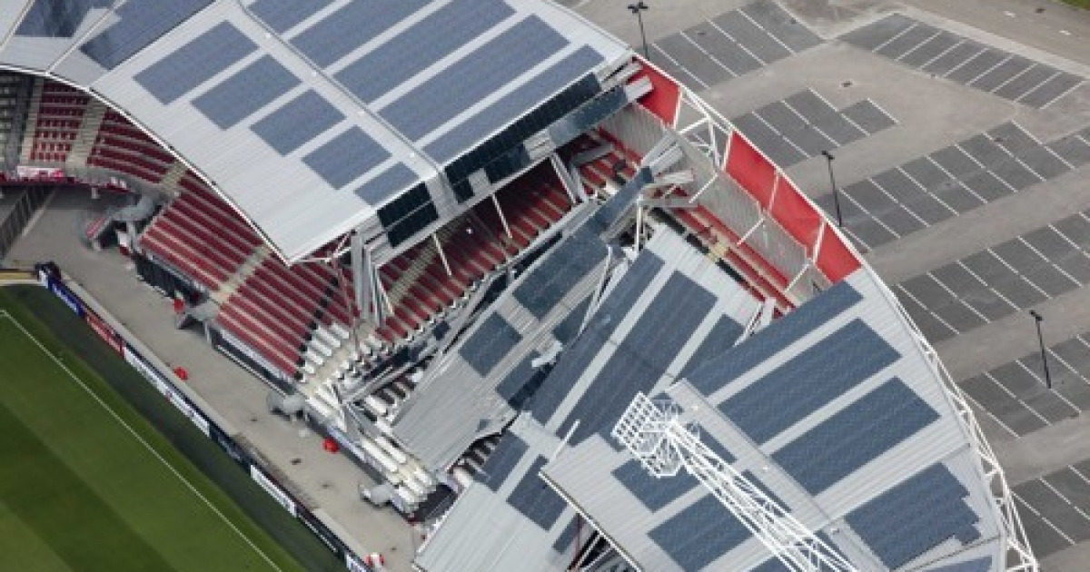 NETHERLANDS SOCCER COLLAPSED ROOF