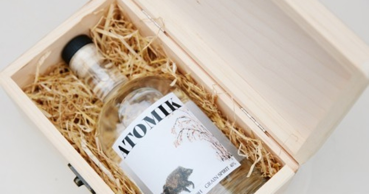 UKRAINE BRITAIN CHERNOBYL ATOMIK VODKA