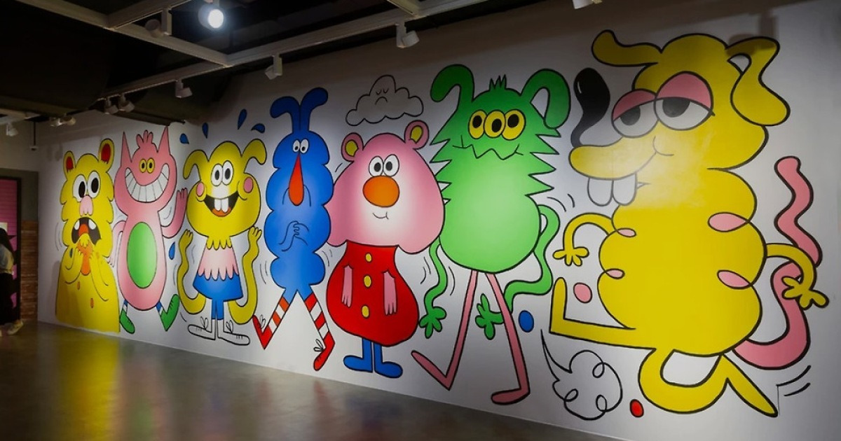 'Superstar' Jon Burgerman brings back joy of doodling
