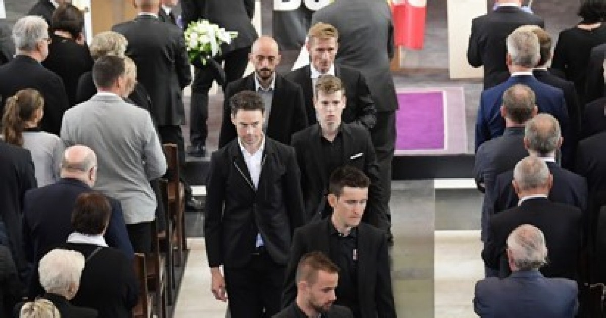 Belgium Cyclist Funeral