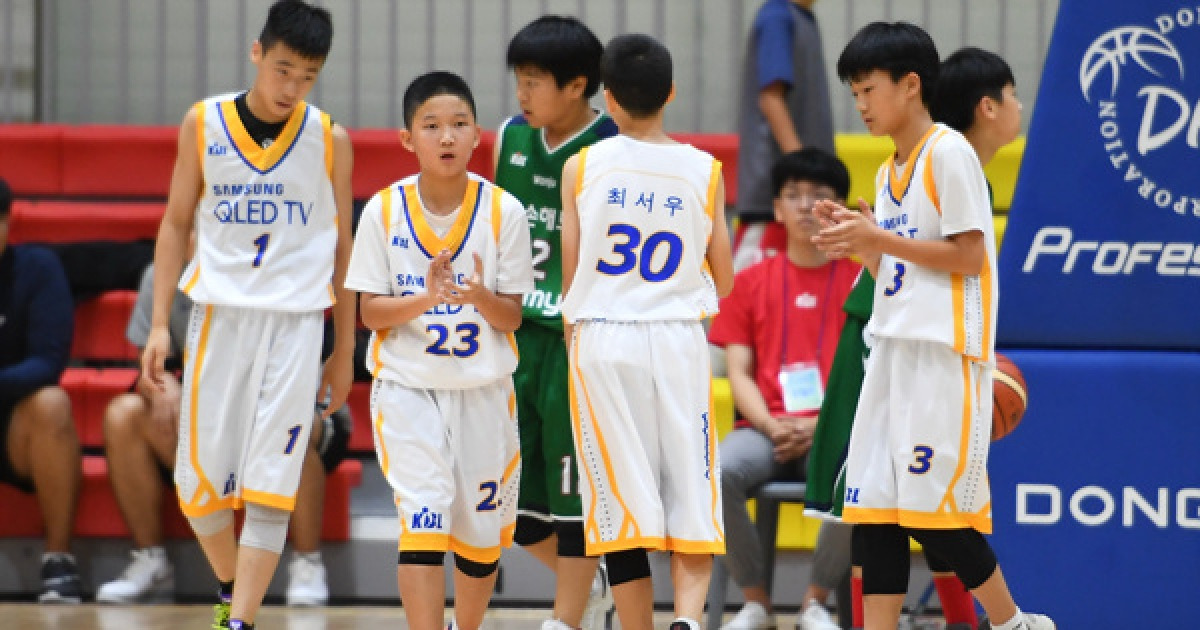 [JB포토화보] 2019 KBL 유소년클럽 농구대회, (고D) 삼성과 DB의 경기화보