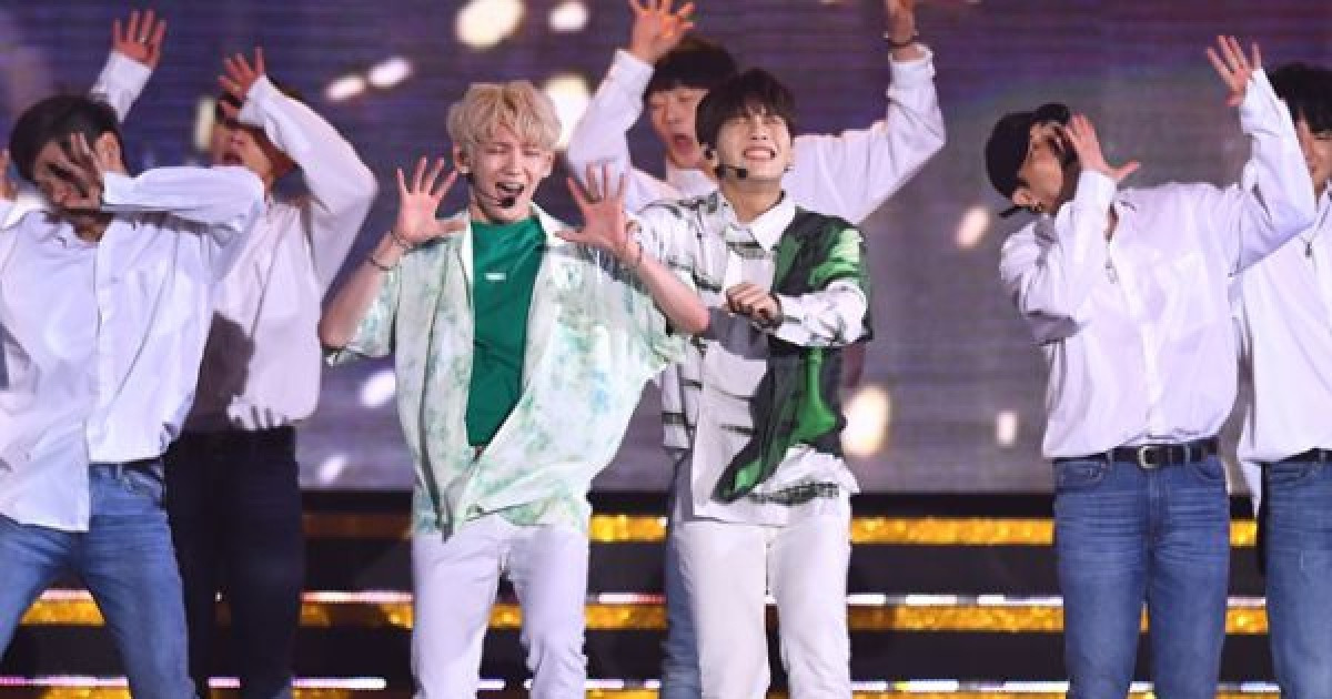 [ST포토] JBJ95, 귀여운 두 소년 (2019 케이월드페스타)