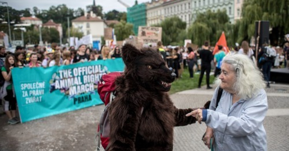 CZECH REPUBLIC ANIMAL RIGHTS RALLY