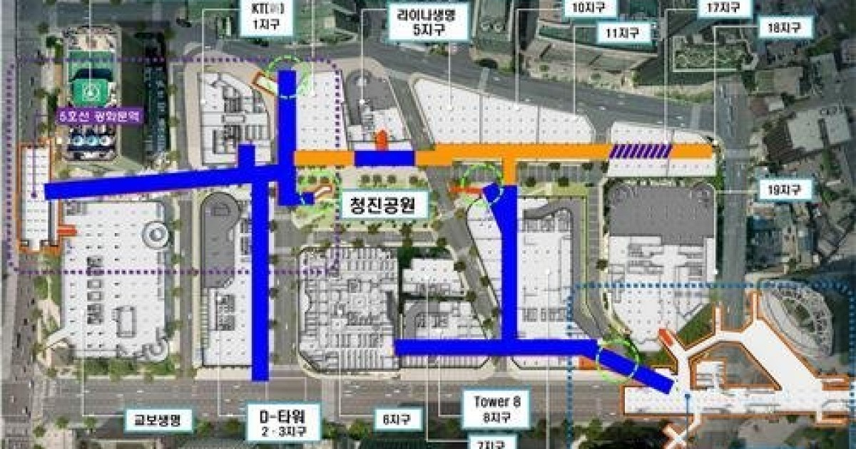 서울시 광화문역∼종각역 지하보도 단절 구간 연결 추진